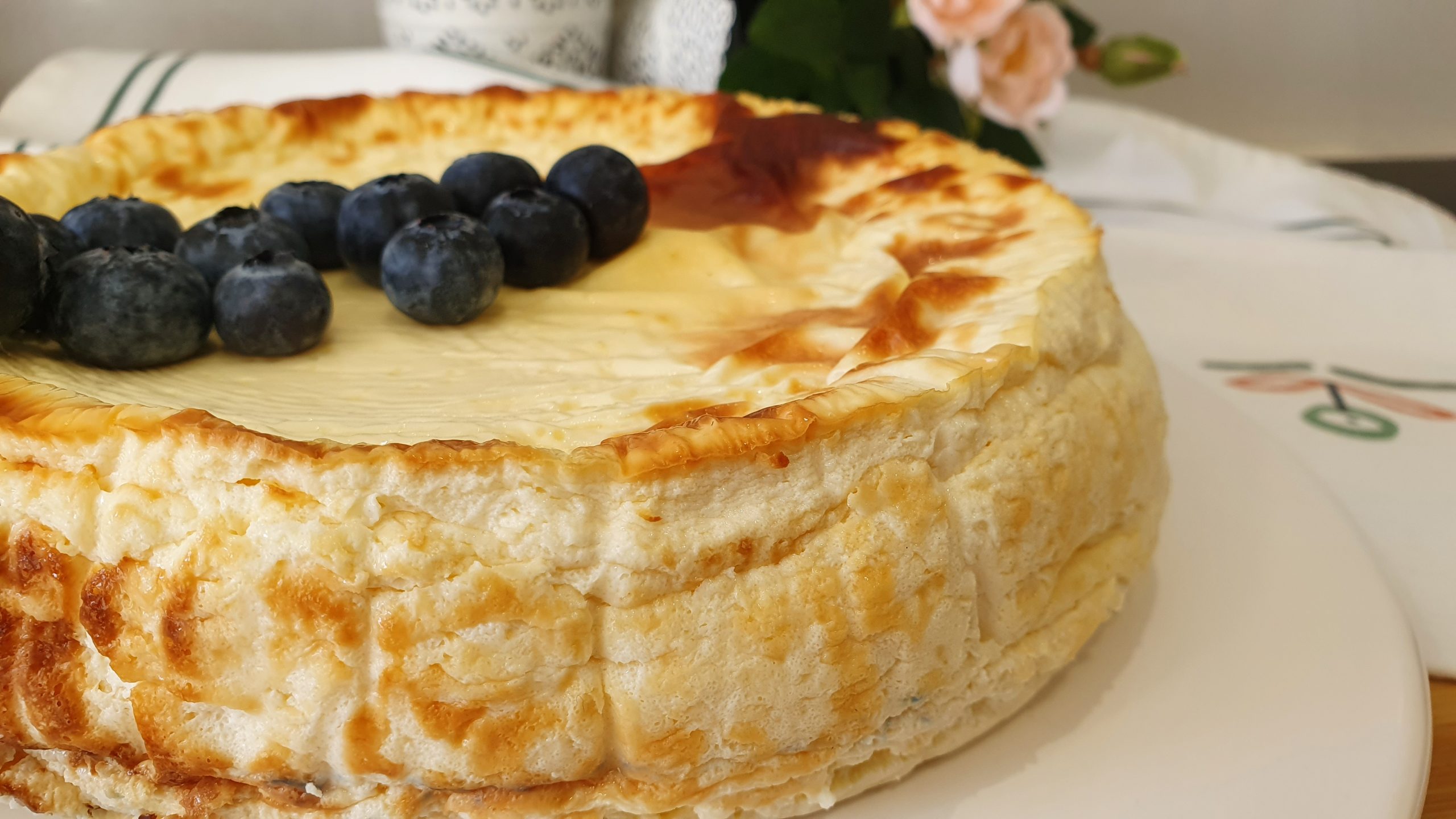 Tarta de queso y yogur SIN AZÚCAR - OK-Recetas