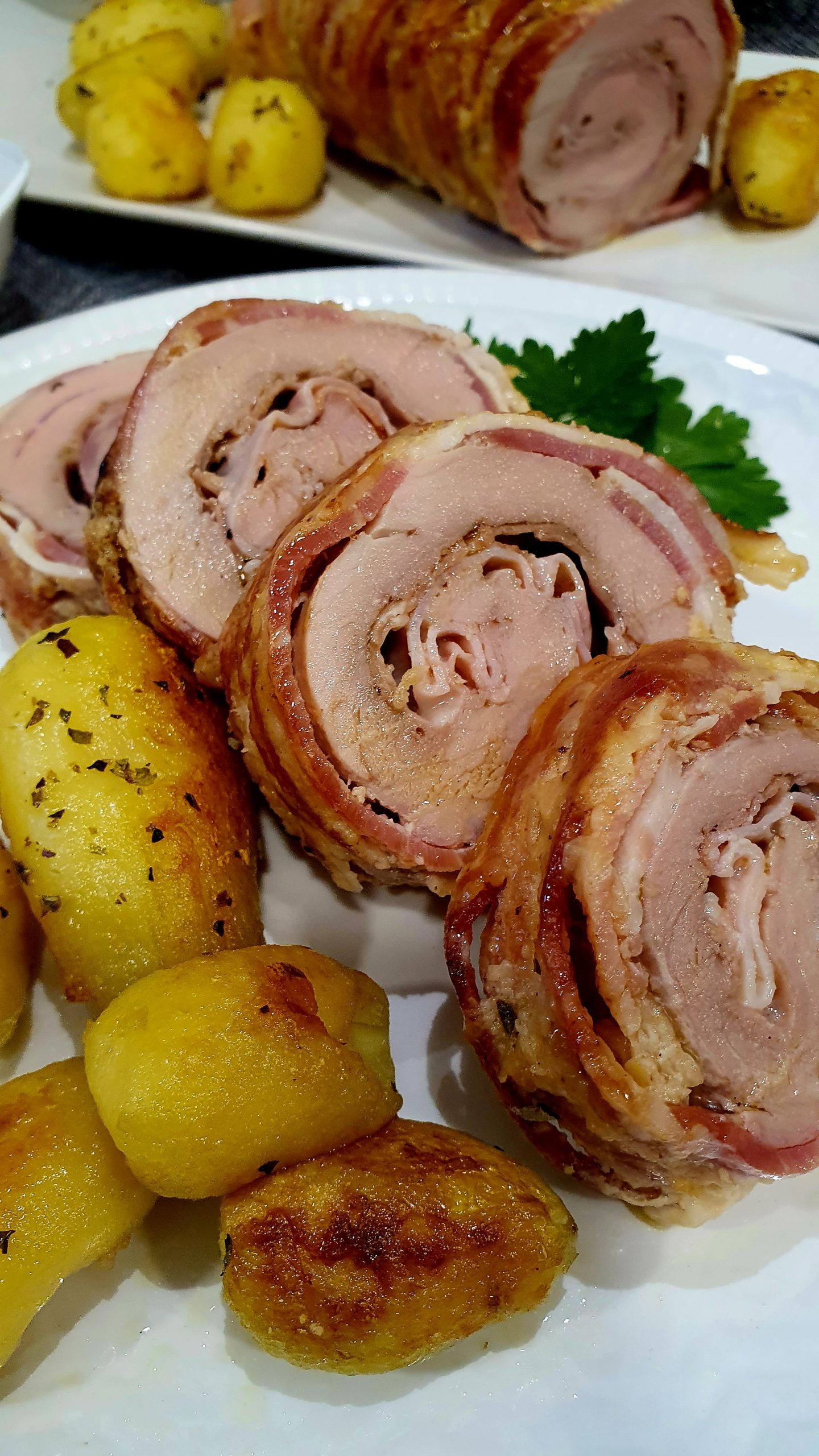 Solomillo relleno de jamón y queso - OK-Recetas