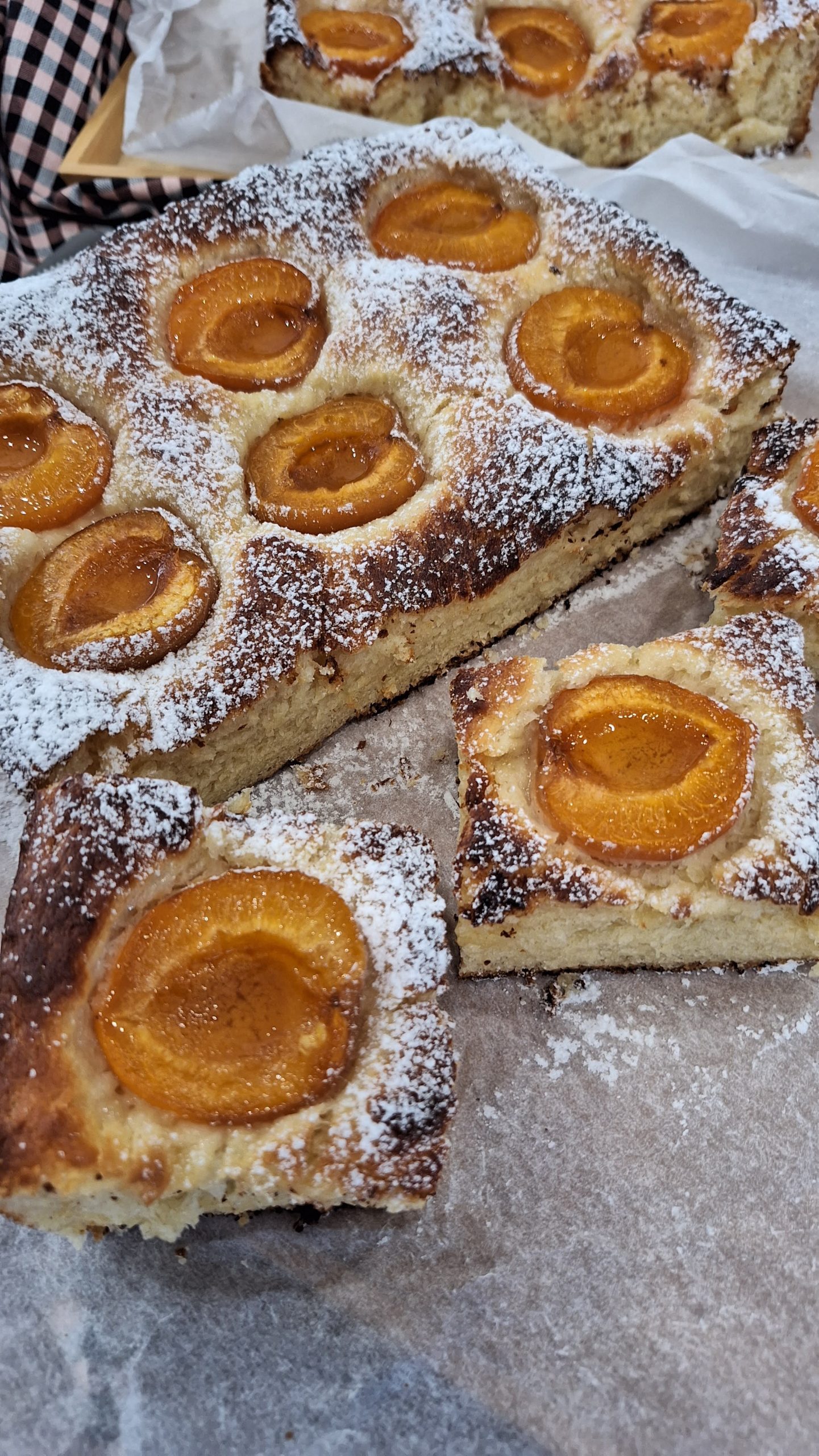 Coca de patata y albaricoque - OK-Recetas